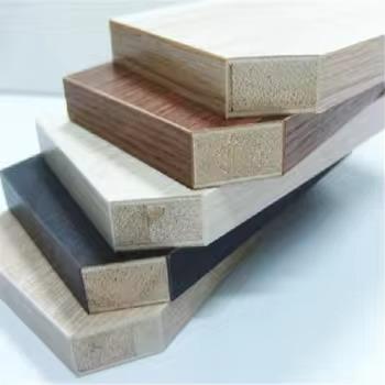 China 18mm Melamine Blockboard with Fir Core - Moisture Resistant Solid Wood Panel for Kitchen Furniture for sale