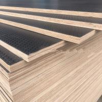 China 18mm Black Film Faced Plywood 1220x2440mm Waterproof Construction Board with Anti-Slip Surface for sale