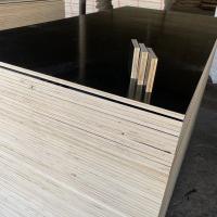China 18mm Black Film Faced Plywood 1220x2440mm Waterproof Construction Board with Anti-Slip Surface for sale