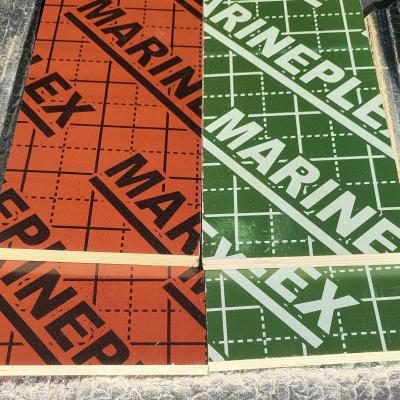 China 13mm 18mm Film Faced Plywood Shuttering Boards 1220x2440mm E1 Grade for Construction and Outdoor Use for sale