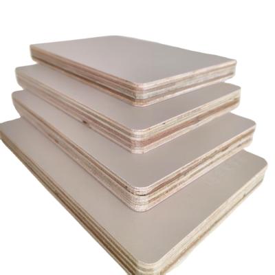 China 18mm Poplar Core Melamine Plywood 4x8 1220x2440mm Waterproof E0 Eco-friendly for Furniture Cabinets for sale