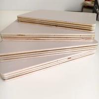 China 18-20mm Melamine Plywood Sheets with Solid Poplar Core 1220x2440mm for Kitchen Furniture for sale