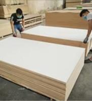 China 18mm E0 Standard Melamine Laminated Waterproof Plywood 1220x2440mm for Furniture and Cabinets for sale