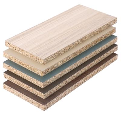China 4x8 Waterproof Melamine Laminated Chipboard Panels - 12mm 15mm 18mm Thickness, E0 E2 Certified for Furniture & Cabinets for sale