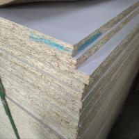 China 18mm Melamine Faced Particle Board Chipboard Sheets 12-18mm Thickness for Furniture Cabinets for sale