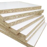 China 18mm Melamine Faced OSB Chipboard Panel - Moisture Resistant Wood Door Sheet for Kitchen Cabinets and Furniture for sale
