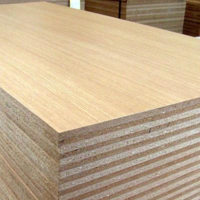 China 12mm to 28mm High Density Melamine Laminated Chipboard - Moisture Resistant Furniture Grade Particle Board for sale