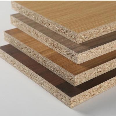 China 16mm & 18mm Waterproof Melamine Laminated Chipboard Sheet - Moisture Resistant Particle Board for Kitchen Cabinets for sale