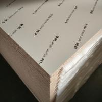 China 18mm High Gloss PET Particleboard Panel 1220x2440mm for Kitchen Cabinet Doors and Furniture for sale