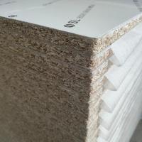 China 18mm High Gloss PET Particleboard Panel 1220x2440mm for Kitchen Cabinet Doors and Furniture for sale