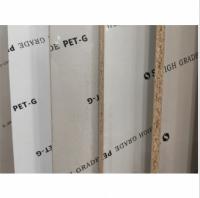 China PET OSB Particle Board 1220x2440mm 12-20mm Thickness Waterproof Melamine Surface for Cabinets Furniture for sale