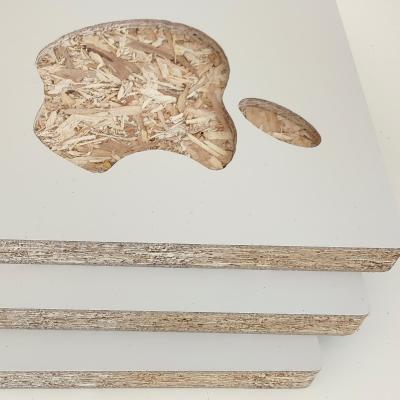 China 18mm PET OSB Board 4x8 Sheet - High Gloss Laminated Particle Board with Moisture Resistance for Cabinet Doors for sale