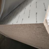 China E1 Grade White PET Faced Chipboard Panel 18mm 1220x2440mm for Kitchen Cabinet Doors for sale