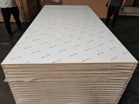 China 18cm PET Melamine MDF Cabinet Door Panel 12-18mm Thickness High Gloss Matt Scratch Resistant for Kitchen Bathroom for sale