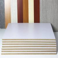China Melamine Faced MDF Board 2440x1220x18mm with Moisture Resistance for Furniture Manufacturing for sale