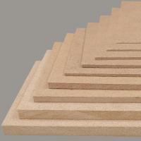 China 18mm UV Glossy White Melamine MDF Panel 1220x2440mm E1 Formaldehyde for Cabinet Doors for sale
