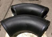 China Long radius carbon steel seamless 90°deg elbow for sale
