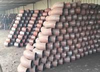 China Long radius carbon steel seamless 90°deg elbow for sale