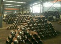 China Long radius carbon steel seamless 90°deg elbow for sale