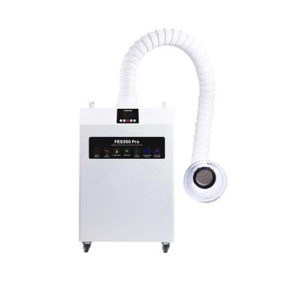 China KNOKOO Dental Fume Extractor FES350 Pro with 460 m³/h Air Velocity 99.97% Filtration Efficiency and 4 Filter Layers for Dental Clinics for sale