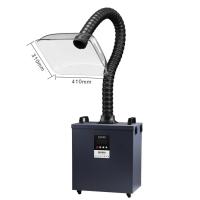 China KNOKOO FES350 Smoke Purifier 350W Black Fume Extractor For Beauty Salons Nail Salons with 410mm Acrylic Cover for sale