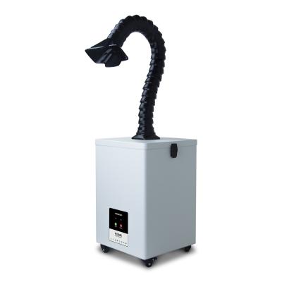 China FES085 Mobile Solder Fume Extractor with 99.9% Filtration 85W Power and 200m³/h Air Volume for Small Workspaces for sale