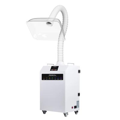 China Portable 350W Mobile Fume Extractor with HEPA Filter for Beauty Salons and Dental Clinics for sale
