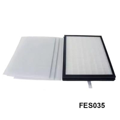 China KNOKOO FES035 Panel-Mounted Fume Extractor Filter Cost-Effective to Replace Individually for sale