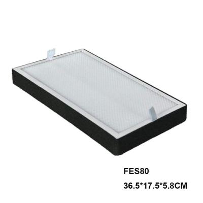 China KNOKOO Cotton Middle Filter Activated Carbon for FES80 Solder Fume Extractor for sale