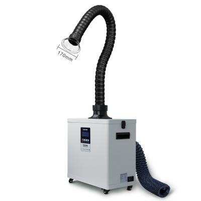 China 210W Mobile Welding Fume Extractor with 320m3/h Air Volume for On-Site Welding Projects for sale
