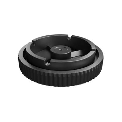 China KNOKOO Black Round Pipe Plug with 83mm Inner Diameter for Dustproof and Leakproof Sealing in Fume Extractor Systems - Plug and Play Design for sale