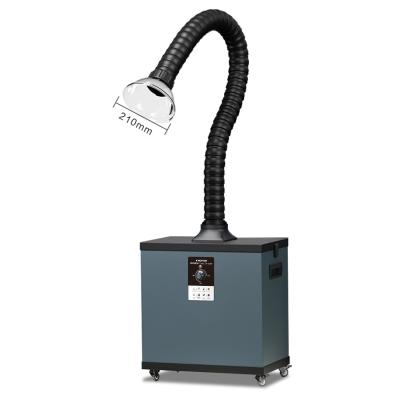 China 200W Mobile Welding Fume Extractor with High Suction Power - Welding Smoke Purifier for Industrial and Workshop Use for sale