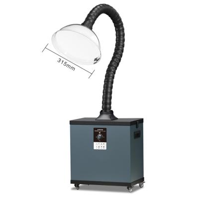 China 200W Portable Beauty Salon Fume Extractor with Low Noise for Nail & Eyelash Services for sale