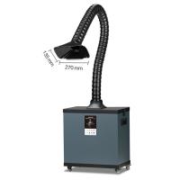 China Gray Industrial Laser Fume Extractor For Laser Cutter / Engraving for sale