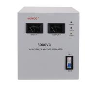China High Efficiency 5000VA Automatic Voltage Stabilizer For Home Use 50V-250V Low Noise for sale