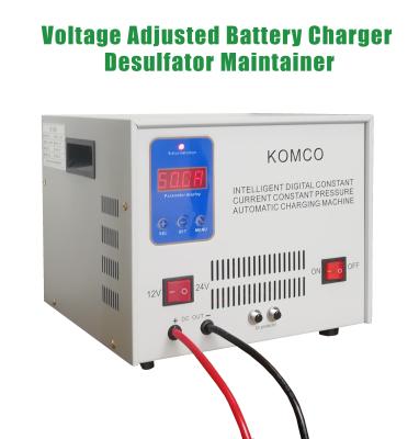 China 1-50A Industrial Battery Chargers Fully Automatic Battery Maintainer With Engine Starter for sale