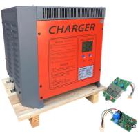 China 3 Phase Forklift Battery Charger 120Amps 208V 240V 480V 550V With LED Display for sale
