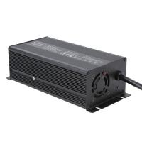 China Customized 48v 15a Battery Charger EZGO RXV Battery Charger With 3pin Triangular Plug for sale