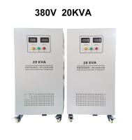 China Over Voltage And Under Voltage Protection In Industrial Voltage Regulator Input 380v 20kva voltage stabilizer for sale