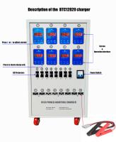 China Fully Automatic Battery Charger And Maintainer 12V, 8-Bank Compatible With Batteries For Cars, Lawn Tractors Schumacher for sale