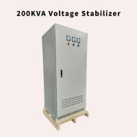 China SVC Stabilizer 3Phase Coil Customized Input Voltage for 220V and 380V Outputs 200KVA for sale