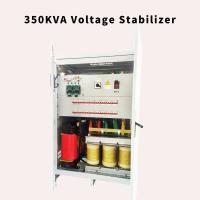 China Customized Pure Copper Wire Three Phase Voltage Stabilizer with 0.9 Power Factor 260V~430V  350KVA Industrial Regulator for sale