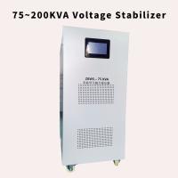 China Customizable Three Phase SVC Voltage Stabilizer 45-300KVA Pure Copper Wire Coil -10.C~50.C Temperature Range for sale