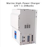China 4 8 10 15 19 Bank Multibank Industrial Charger 20 AMP 12V Multi Battery Charger And Maintainer For Onboard Marine Use for sale