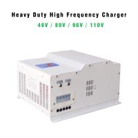 China Multifunctional Industrial Battery Charger With LCD Display And Overvoltage / Overcurrent Protection for sale