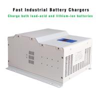 China 10 15 20 Bank Power Industrial Battery Fast Charger 6400W With Customized Output Current for sale