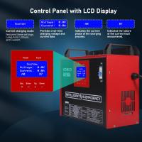 China Equalizing Charge Forklift Battery Chargers with 380V Input Voltage and Online Timer 10 Hours After Fully Charging Function for sale