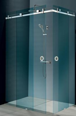 China Sliding Frameless Shower Doors Enclosure 1200*800*1900 mm for Hotel / Apartment for sale