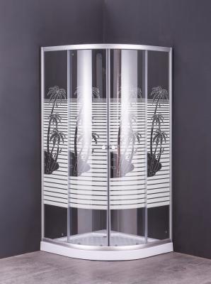 China Sliding Glass Door Shower Enclosure , Bathroom Shower Stalls Easy Installation for sale