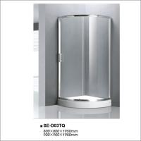 China Bathroom Shower Enclosures With Sliding Doors , Glass Shower Stalls CE Certified for sale